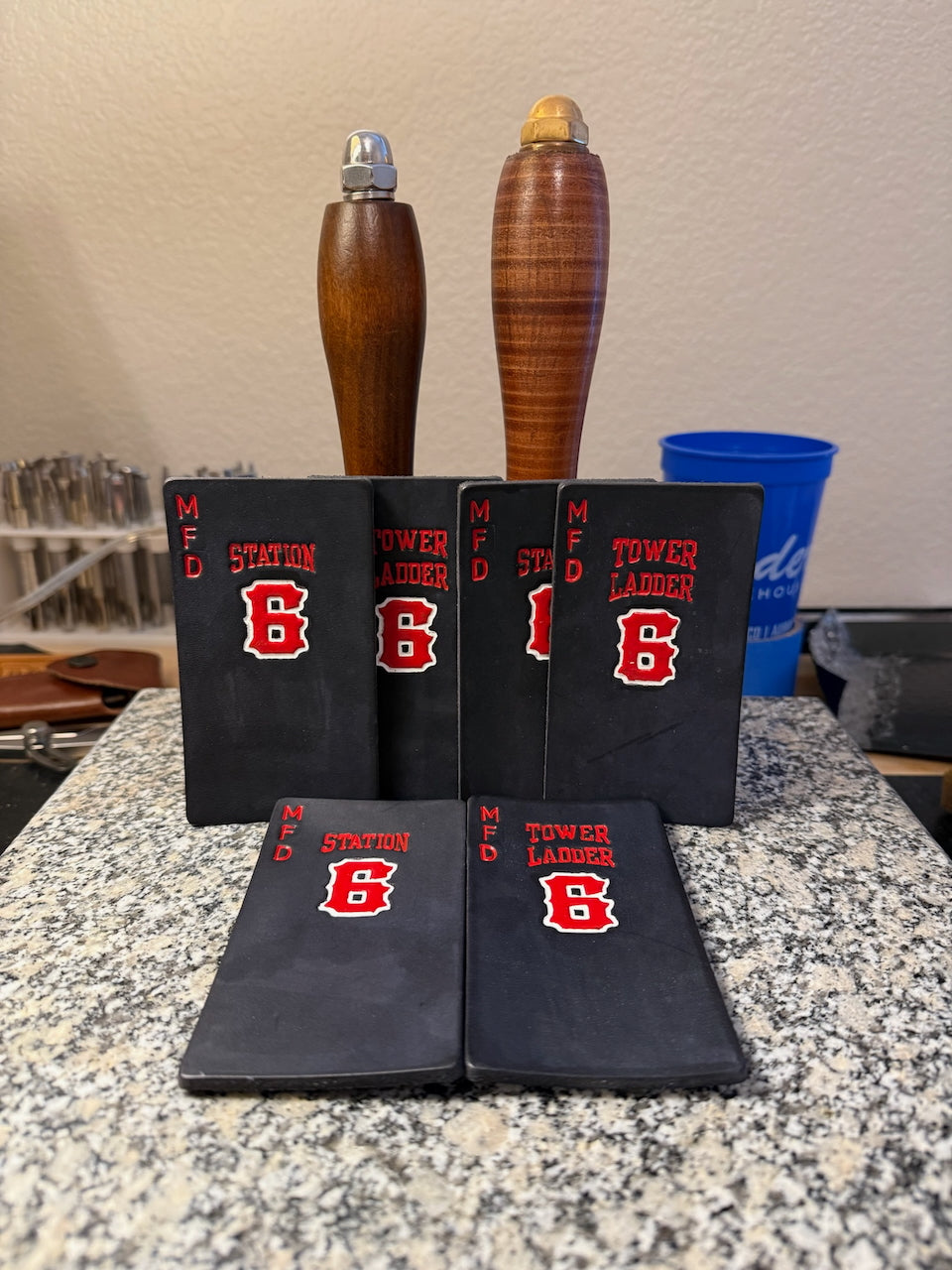 Custom Helmet Card – Allen Leatherworks